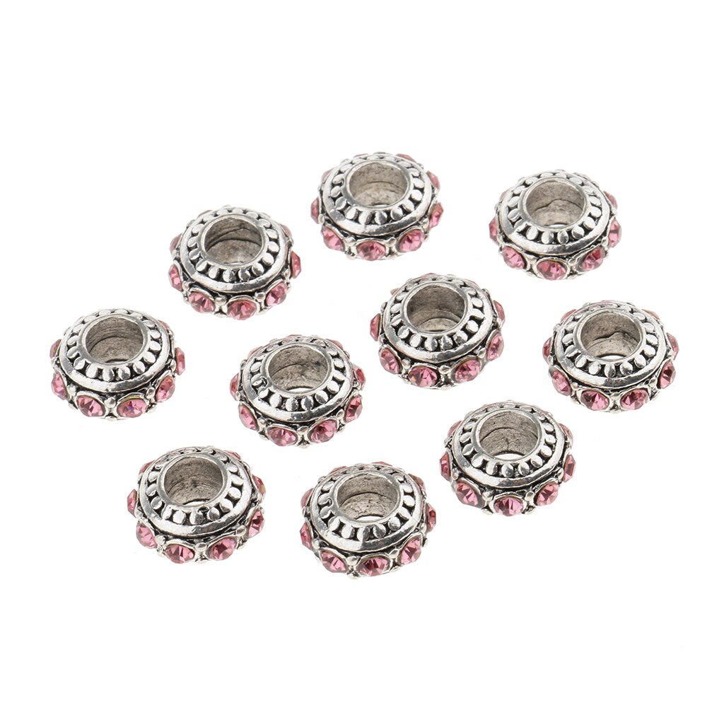 Packs 10 Stuks Haar Buis Kralen Dreadlocks Kralen ... – Grandado