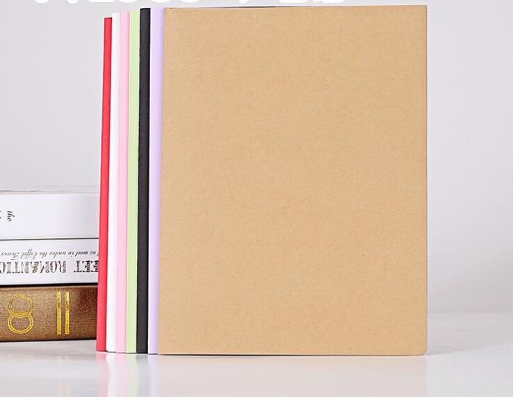 A4 File Folder White Black Kraft Paper 250gsm 5pcs – Vicedeal