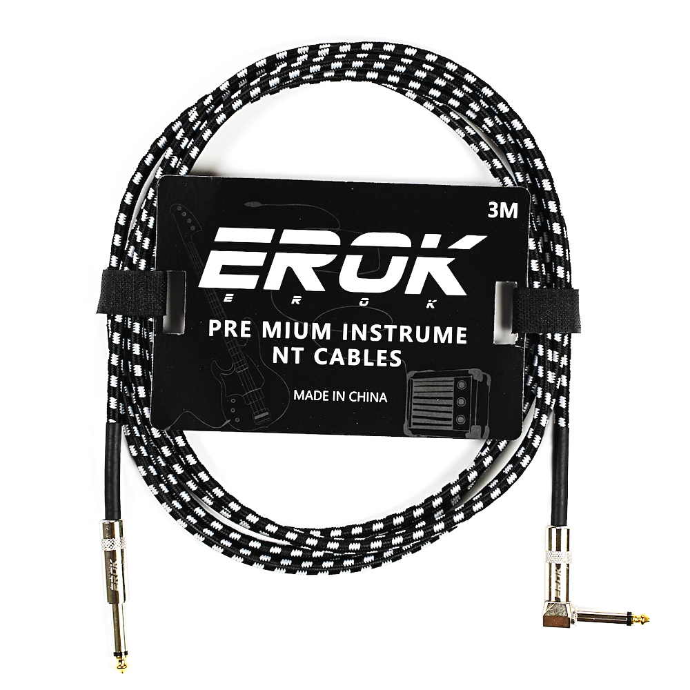 EROK 1.5/3/6/10M Guitar Audio Cables Anti-Noise Li... – Grandado