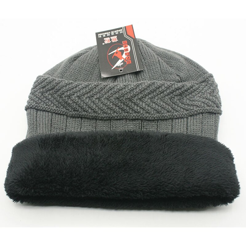 Unisex Thermal Plain Warm Soft Beanie Skull Knit C... – Grandado