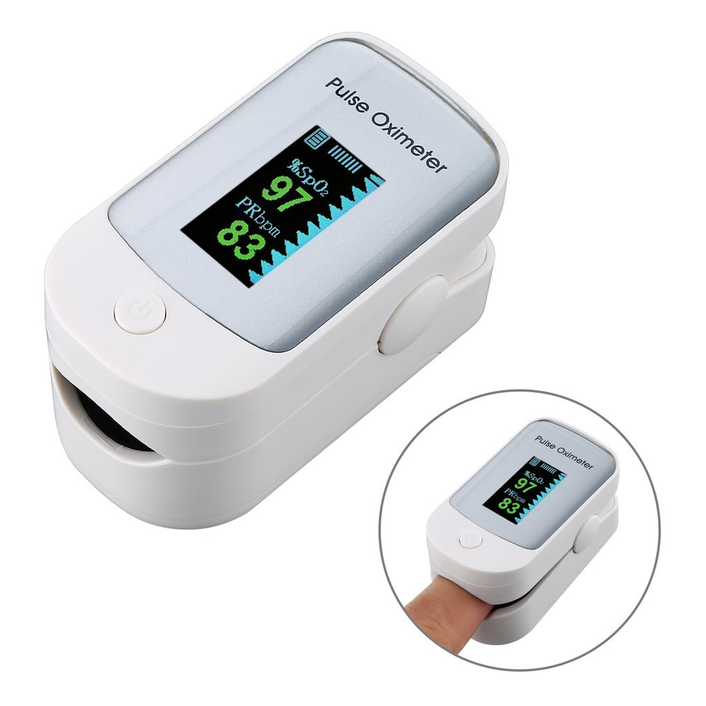 Finger Tip Pulse Oximeter Meter Spo2 Heart Rate Mo... – Grandado