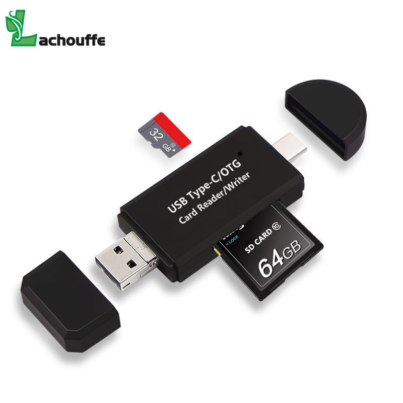 Usb 2.0 Sd/Tf Otg Kaartlezer Micro Sd-kaartlezer A... – Grandado