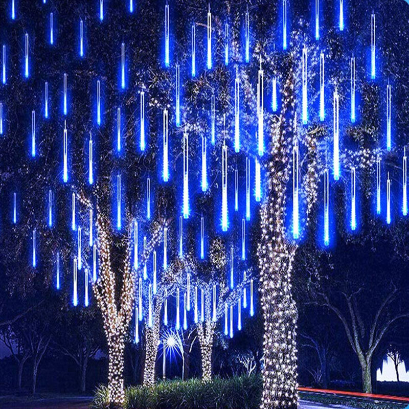 30cm/50cm LED Meteor Shower ghirlanda Holiday Stri... – Grandado