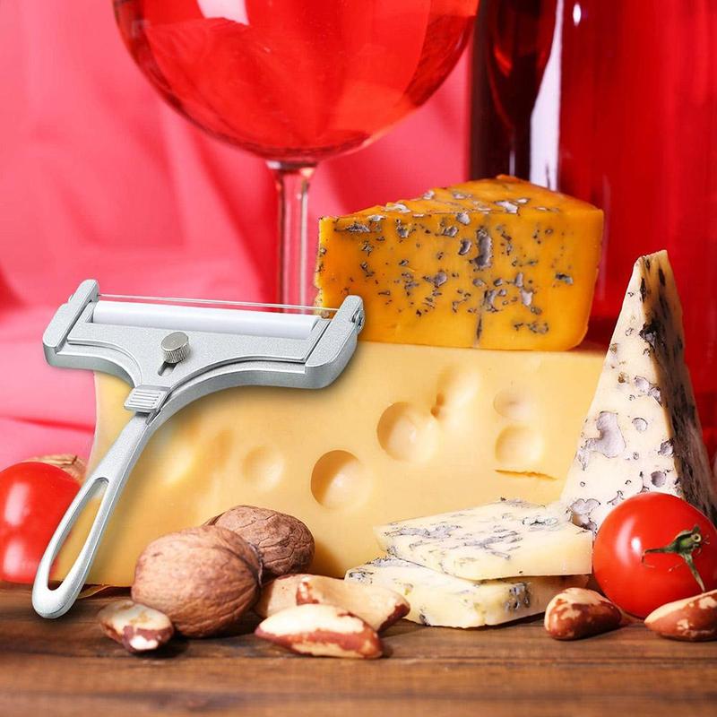 Coupe-fromage réglable en argent, coupe-fromage en... – Grandado