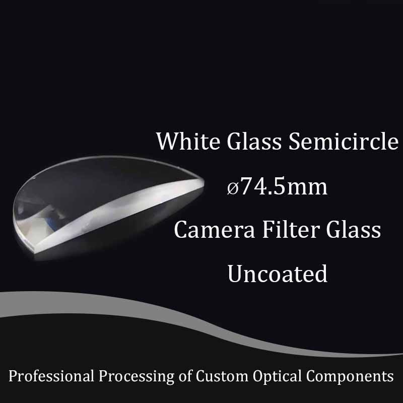 The 74.5mm Diameter Semicircular Prism White Glass... – Grandado