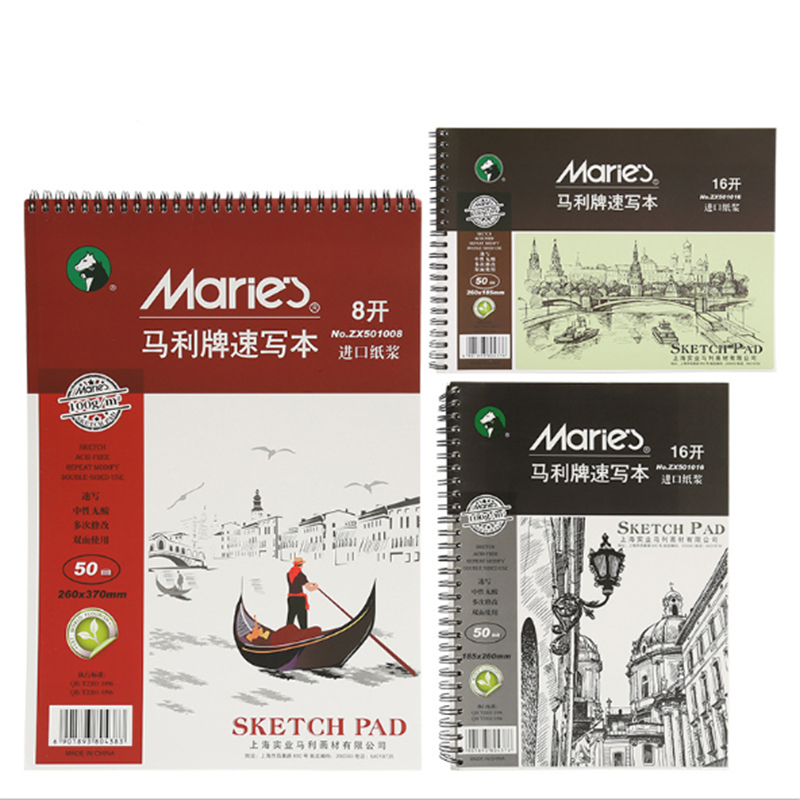 Profesjonalny szkicownik pamiętnik rysunek malarst... – Grandado