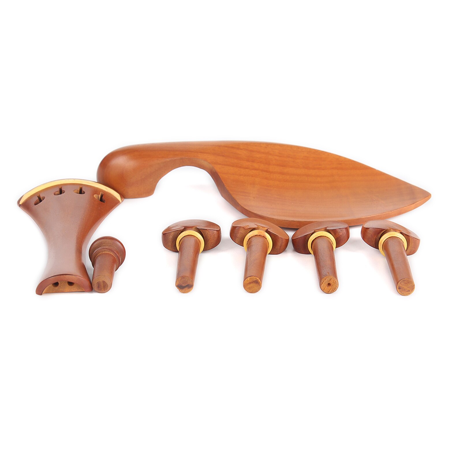 7-Piece Jujube Wood Violin Parts Set Includes 1 Ta... – Grandado