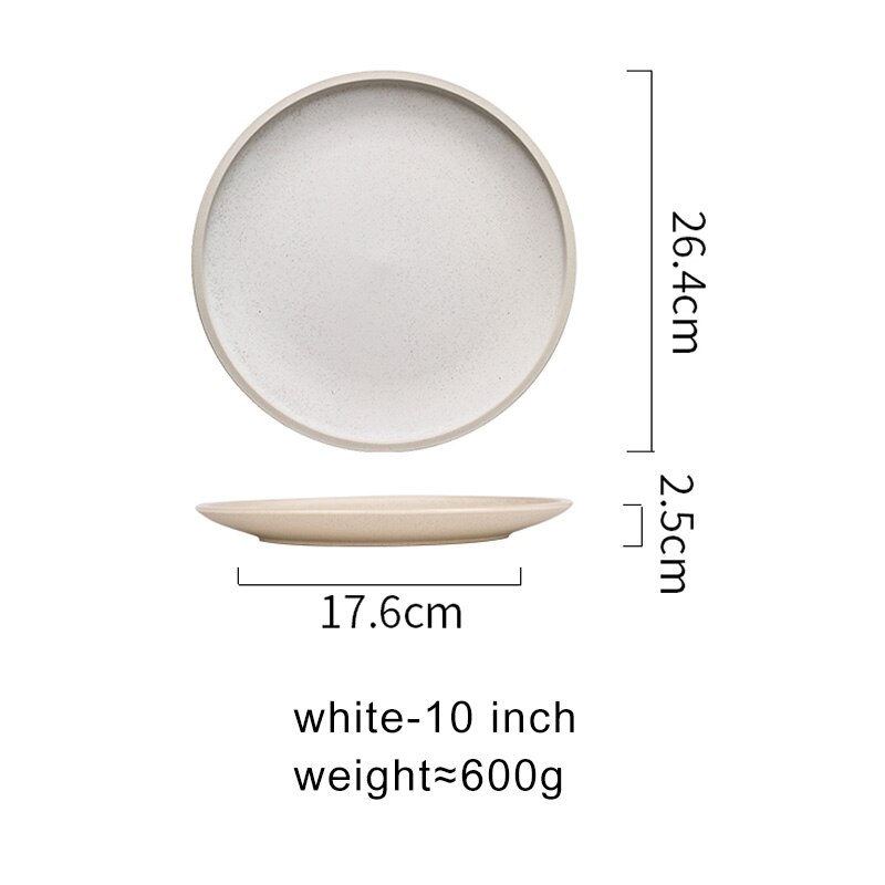 Nordic Style Porcelain Dinnerware Set Matte Glaze ... – Grandado