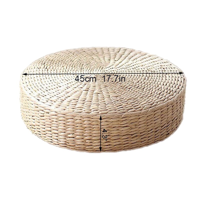 Tatami Floor Pillow Seating Cushion,Round Padded R... – Grandado