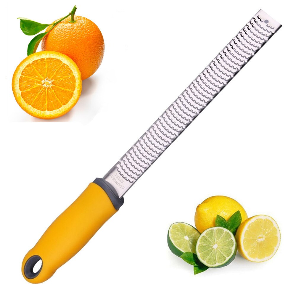 Lemon zester rvs rasp voor kaas gember kaneel citr... – Grandado
