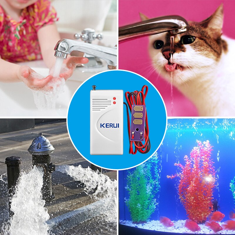 433MHz Wireless Water leak sensor Intrusion Water ... – Vicedeal
