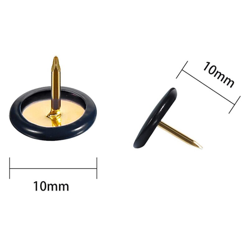 100Pcs Round Push Pins Notice Board Map Thumb Tack... – Vicedeal