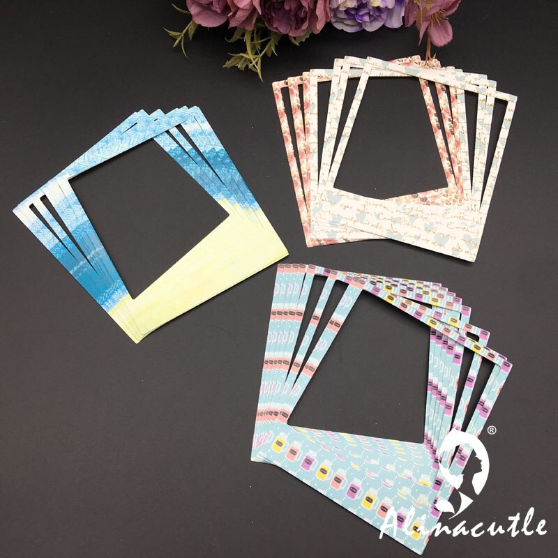 24pcs paper photo frame DIY Scrapbooking Handmade ... – Grandado