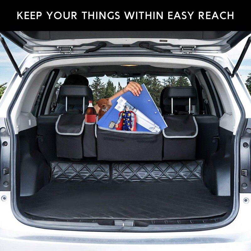 Auto Space Saving Hanging Foldable SUV Car Backsea... – Grandado