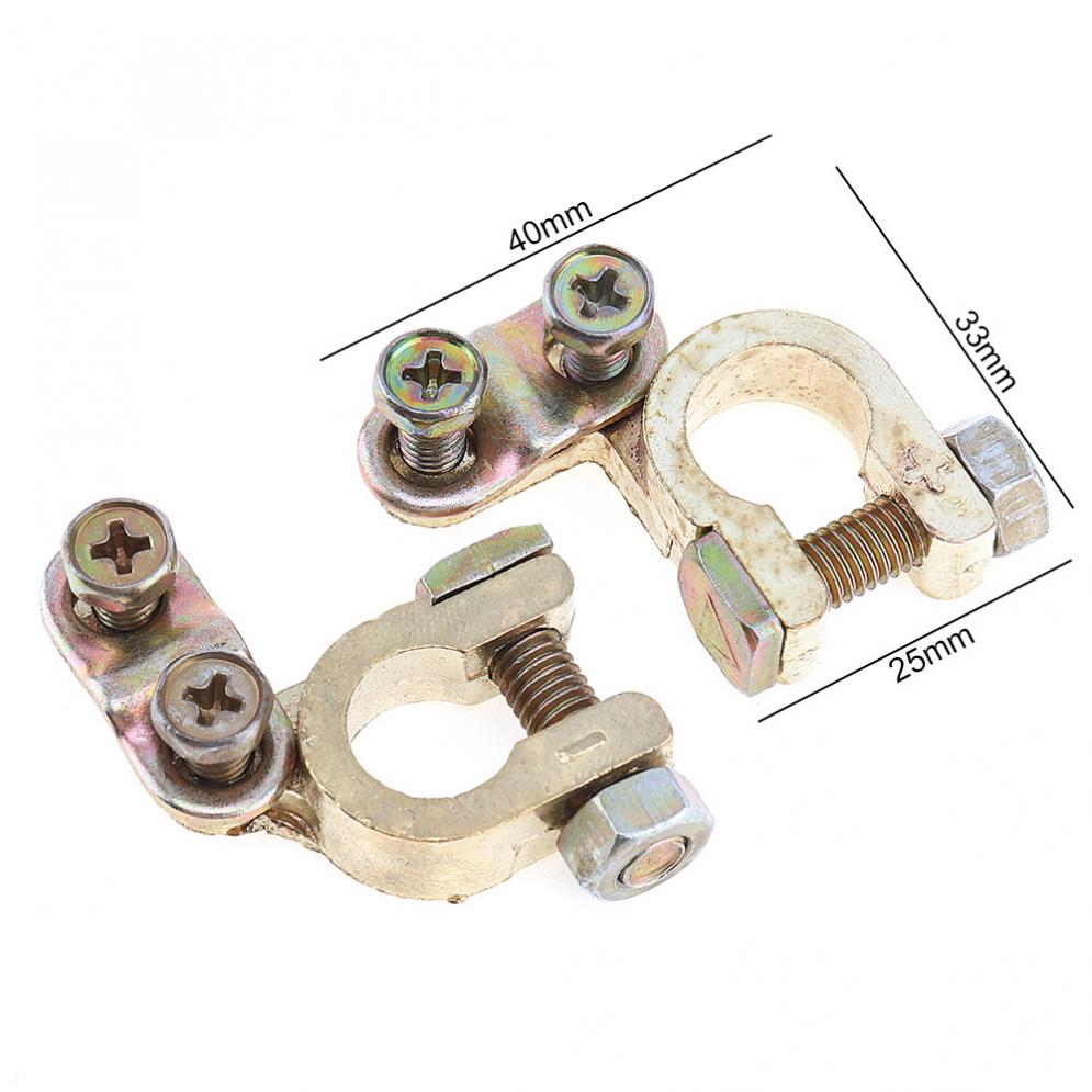 2 Pcs Auto Zinc Alloy Car Replacement Battery Conn... – Vicedeal