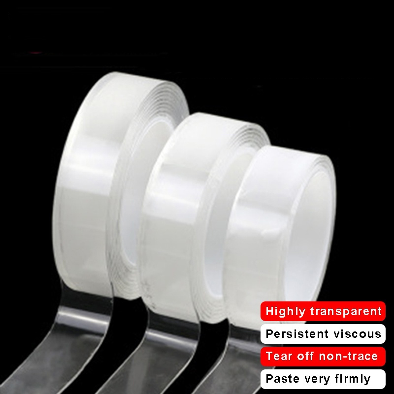 2M Nano Magic Tape Dubbelzijdige Tape Transparant ... – Grandado