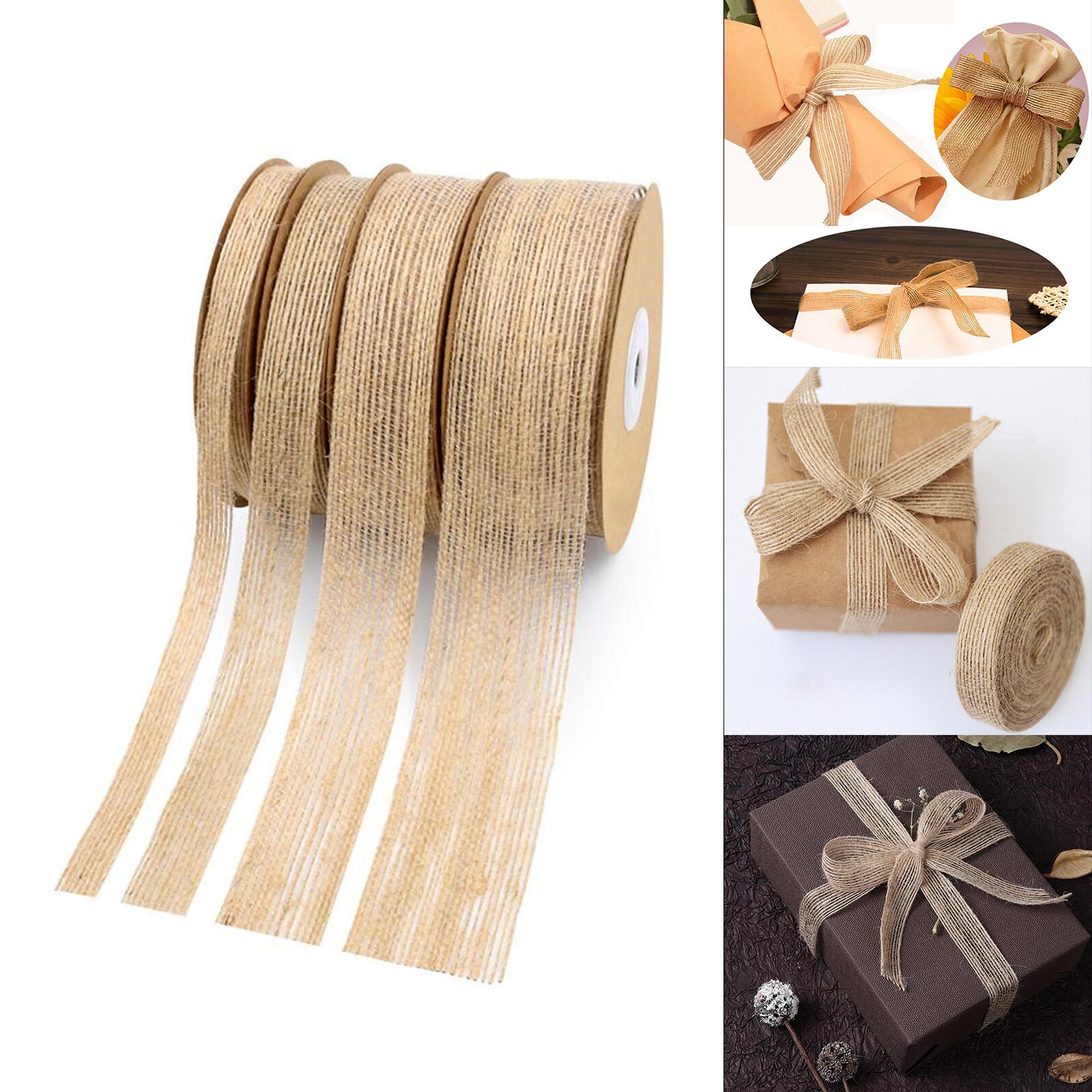 Een Rol Van Rustieke Touw Jute Jute Bruiloft, Part... – Vicedeal