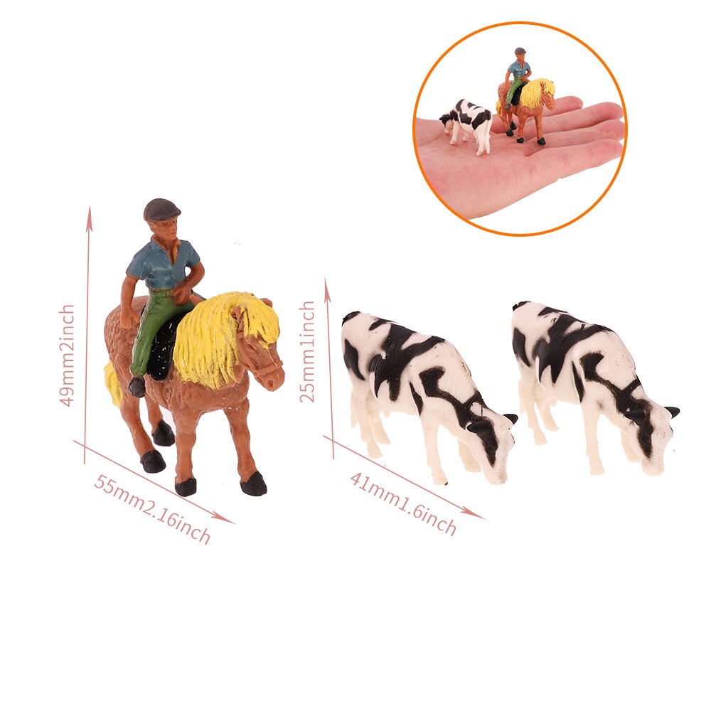 Simulazione in scala 1:64 Mini mucca da latte equi... – Vicedeal