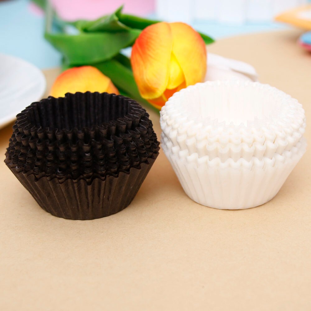 100pcs cupcake liner baking cup muffins paper cupc... – Vicedeal