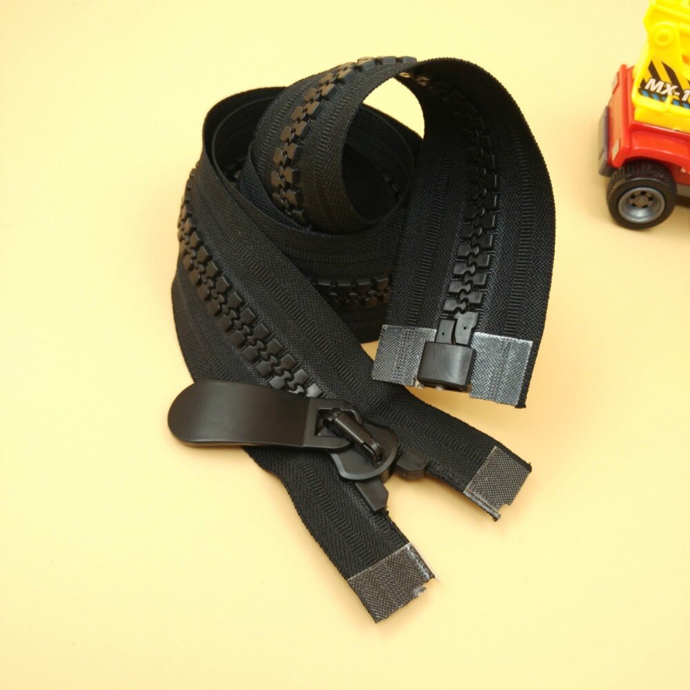 Neue 15 # Große Größe Schwarz Harz Zipper 60 cm 80... – Grandado