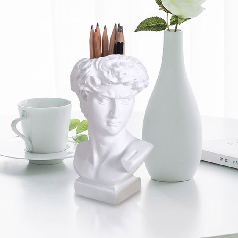 Portrait Vase Modern Nordic Style Human Head Decor... – Grandado