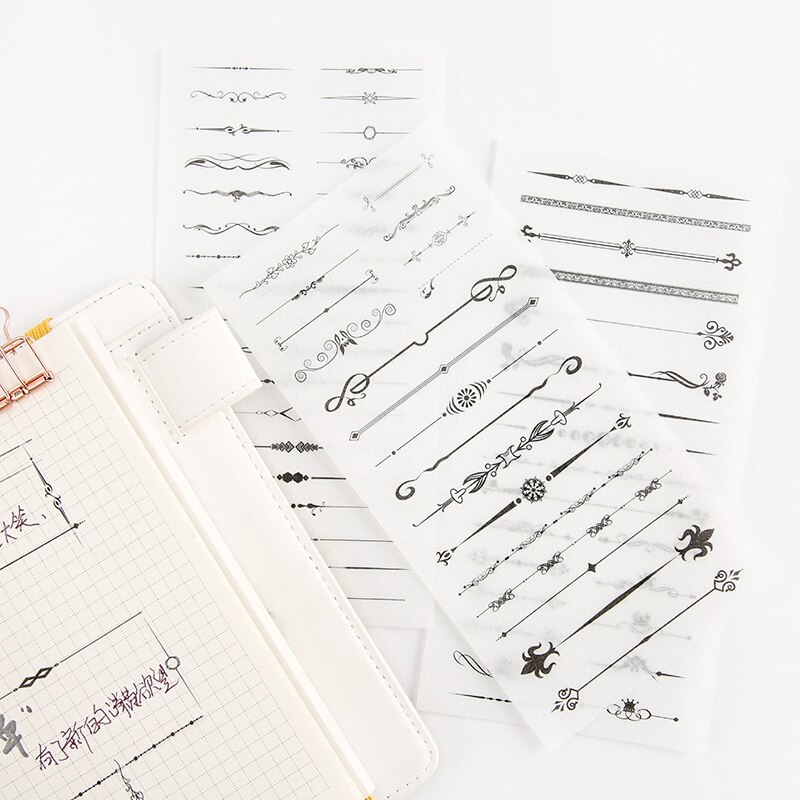 6 Sheets/pack Cute Symbol Cartoon Albums Diary Sti... – Grandado