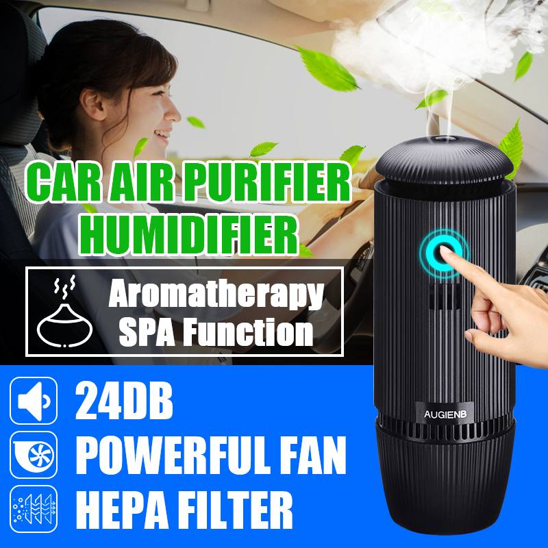 AUGIENB 5V Car air Purifier with HEPA filter Negat... – Grandado