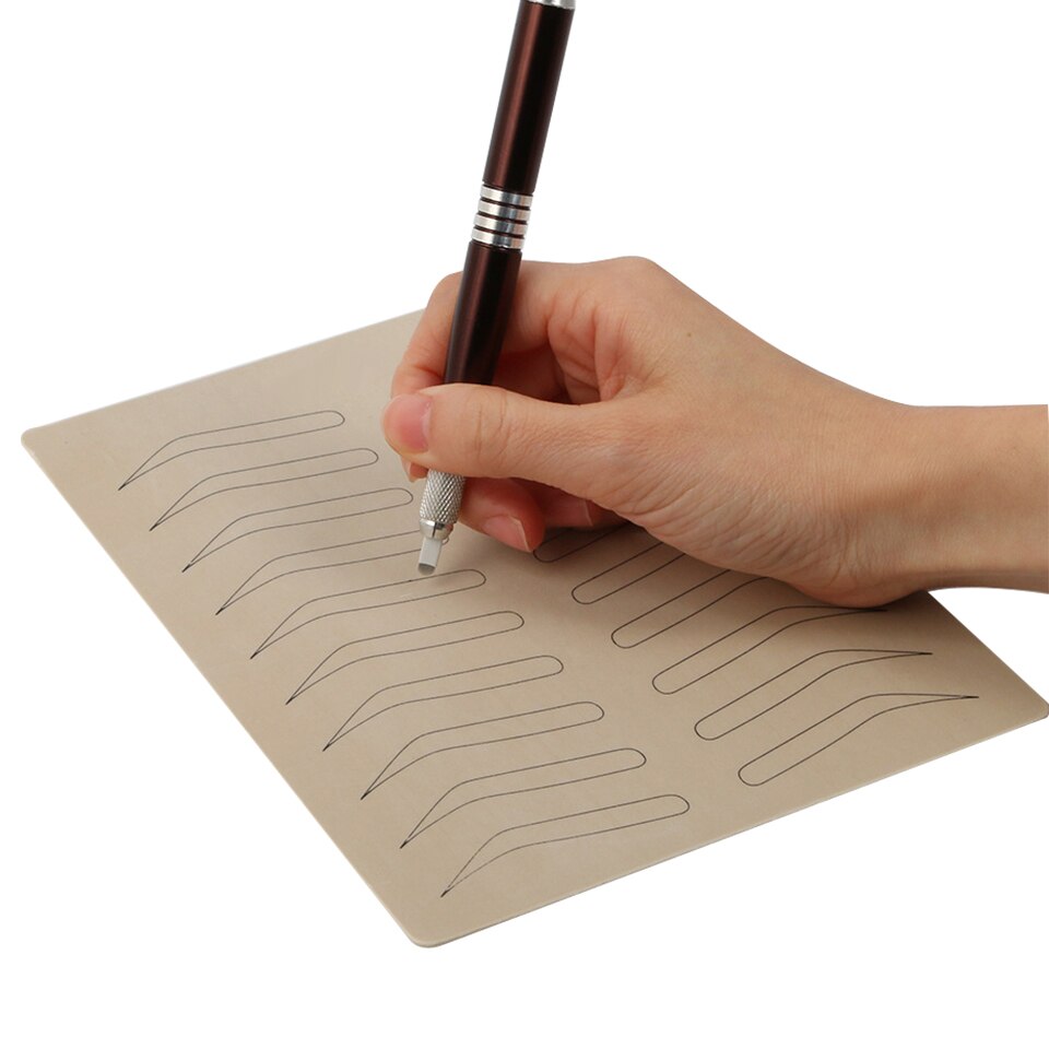 1/3PCS Eyebrow Tattoo Skin Latex Practice Microbla... – Grandado