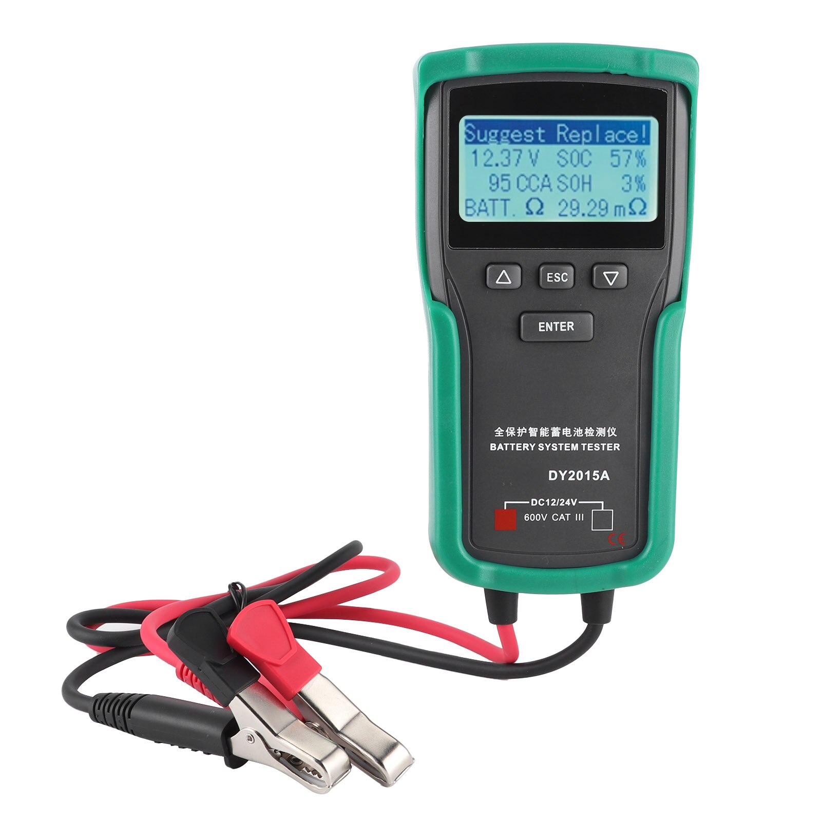 12V-24V Auto Batterij Tester Analyzer Tool Voltage... – Vicedeal