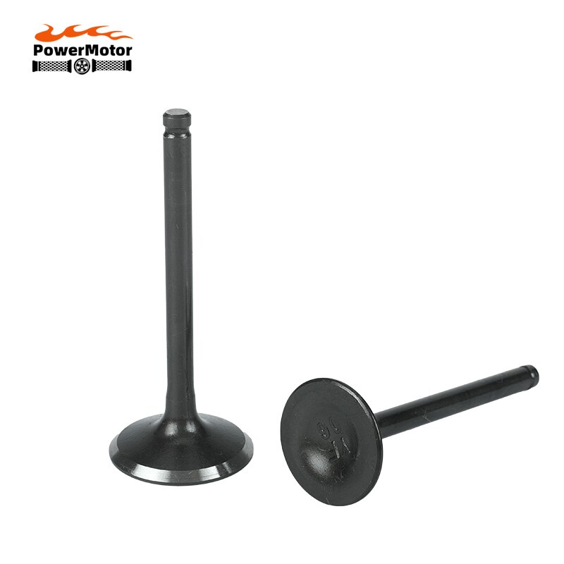 Motorcycle Intake exhaust valves 1 Pair Bore 52.4m... – Grandado