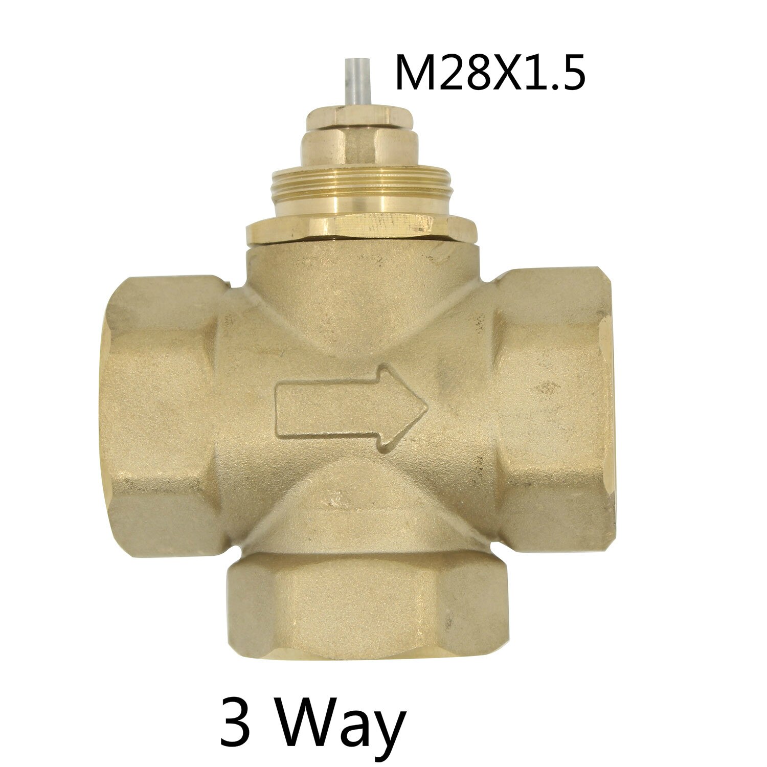 Brass three-way valve two-way valve DN15 DN20 DN25... – Vicedeal