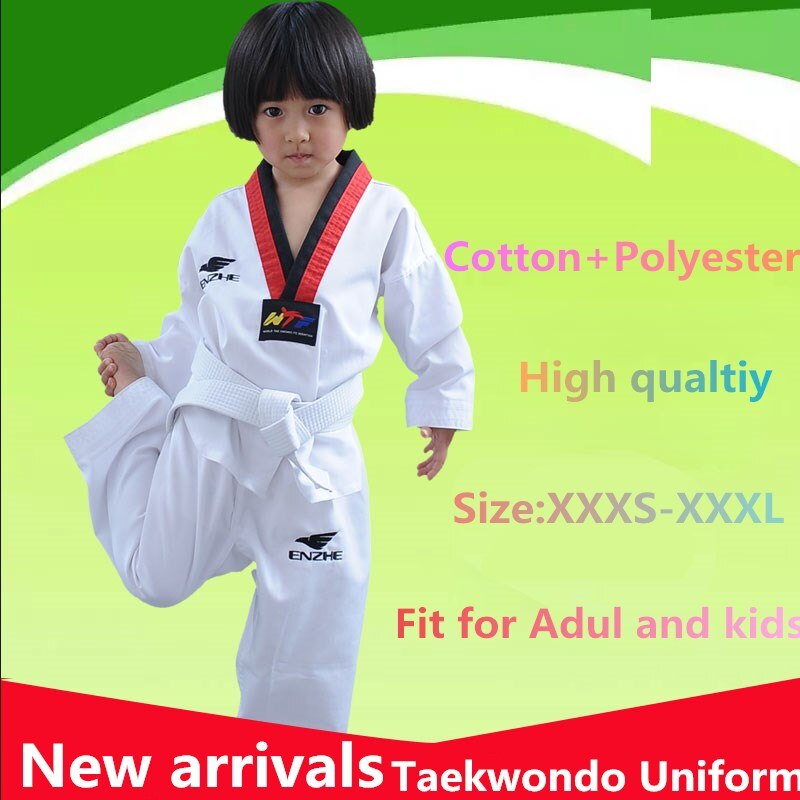 Taekwondo Dobok Protector Uniform Stripe Clothes M... – Grandado
