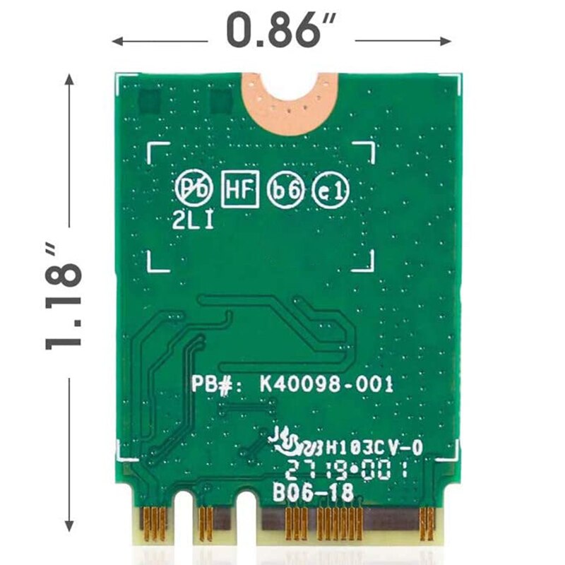 WiFi6 M.2 Module AX 3000Mbps Network Adapter with ... – Vicedeal