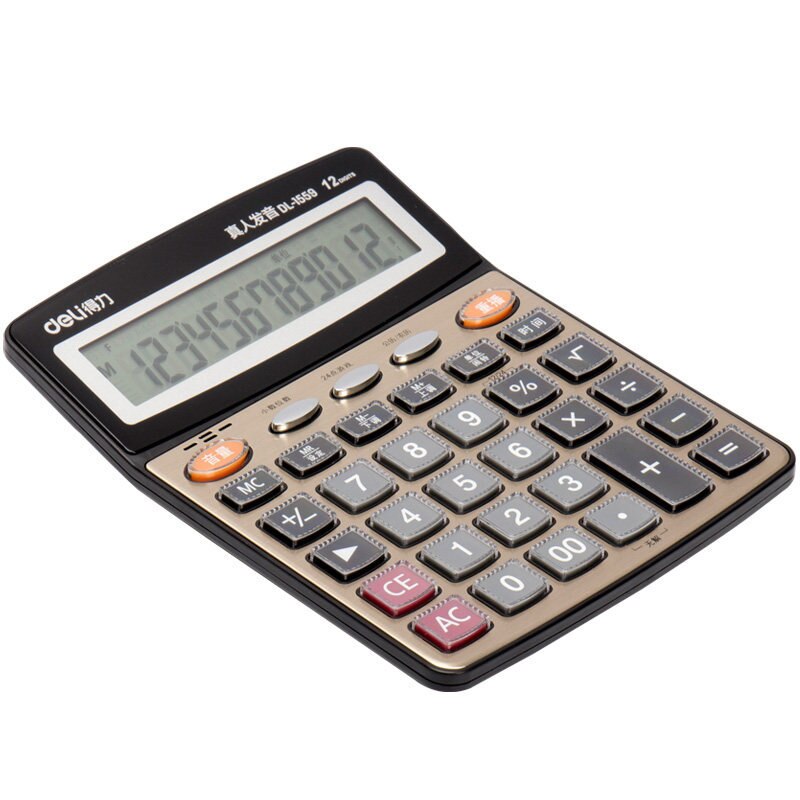 1559 rekenmachine 12 cijfers multifunctionele kant... – Vicedeal