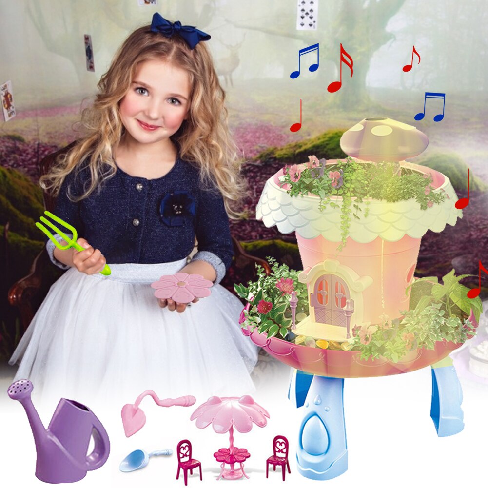 DIY Fairy Tale Garden Magic House Play House Plant... – Grandado