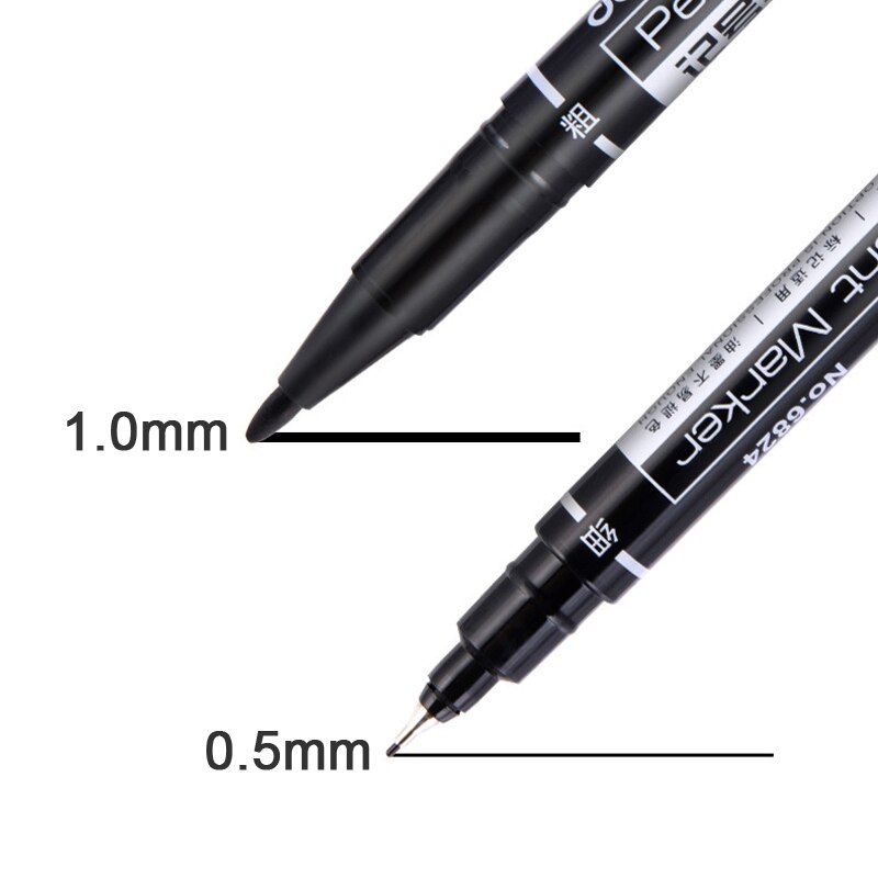 0.5/1mm Dual Double Tip Waterproof Pens Fast Dry P... – Grandado