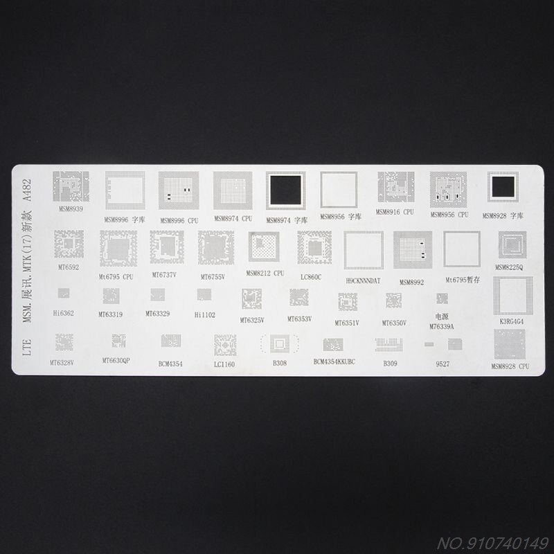 4PCS Universal BGA Stencil for MTK MSM CPU PM Powe... – Vicedeal