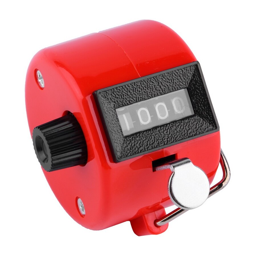 4 Digit Draagbare Handige Plastic + Metalen Hand H... – Vicedeal