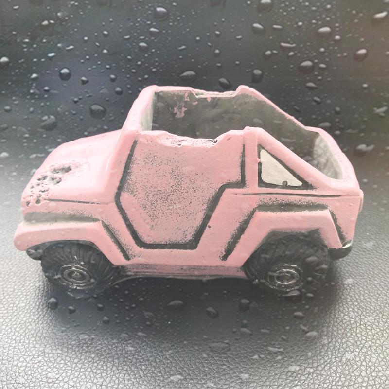 Off-road Vehicles 3D Car Flower pot Silicone Mold ... – Grandado