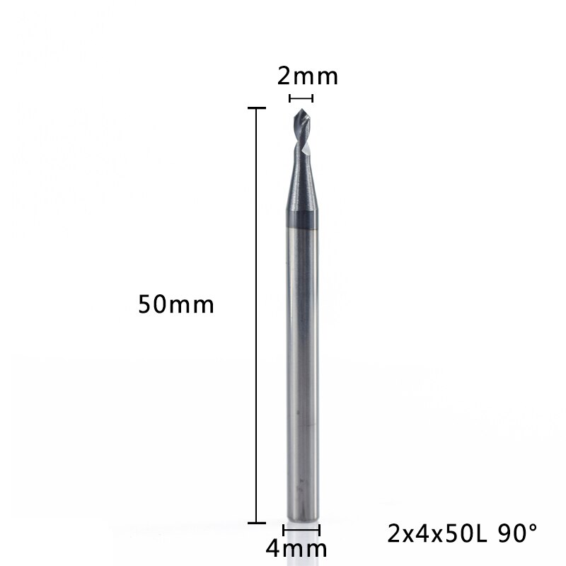 XCAN Stelle Bohrer 1pc 90 Grad 2-12mm Fase Mühle F... – Grandado