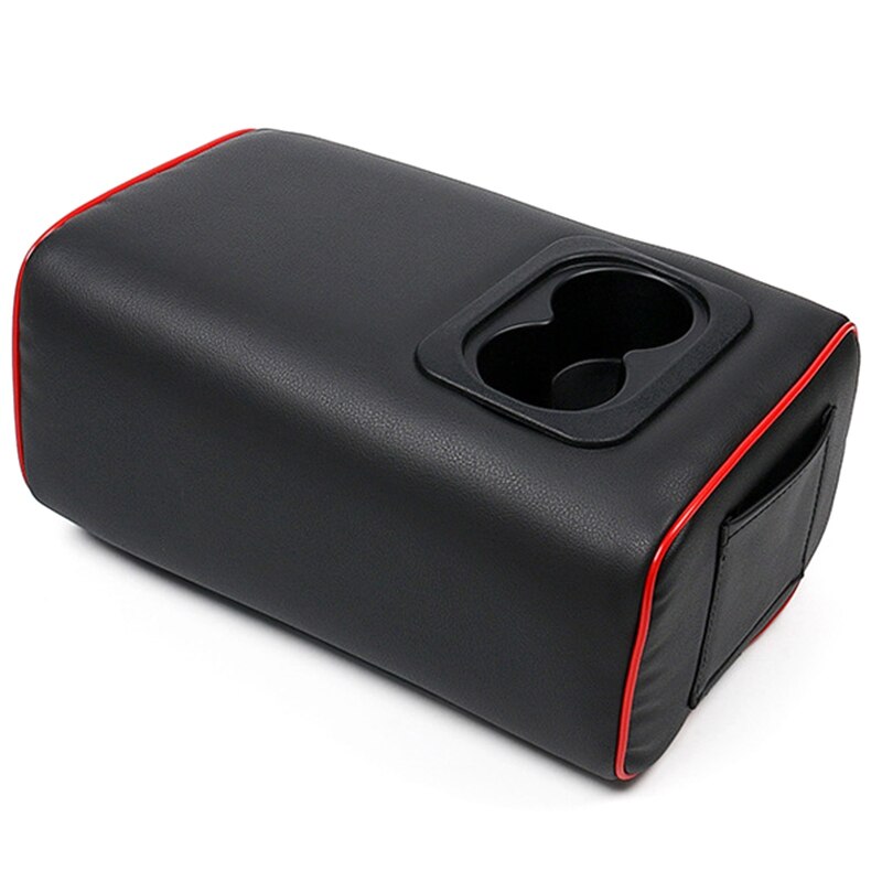 Second Row Rear Central Armrest Box W/ Cup Holder ... – Vicedeal