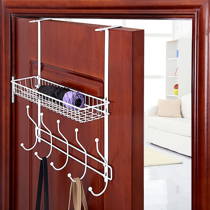 Baiying Door Seamless Hook Wrought Iron Detachable... – Grandado