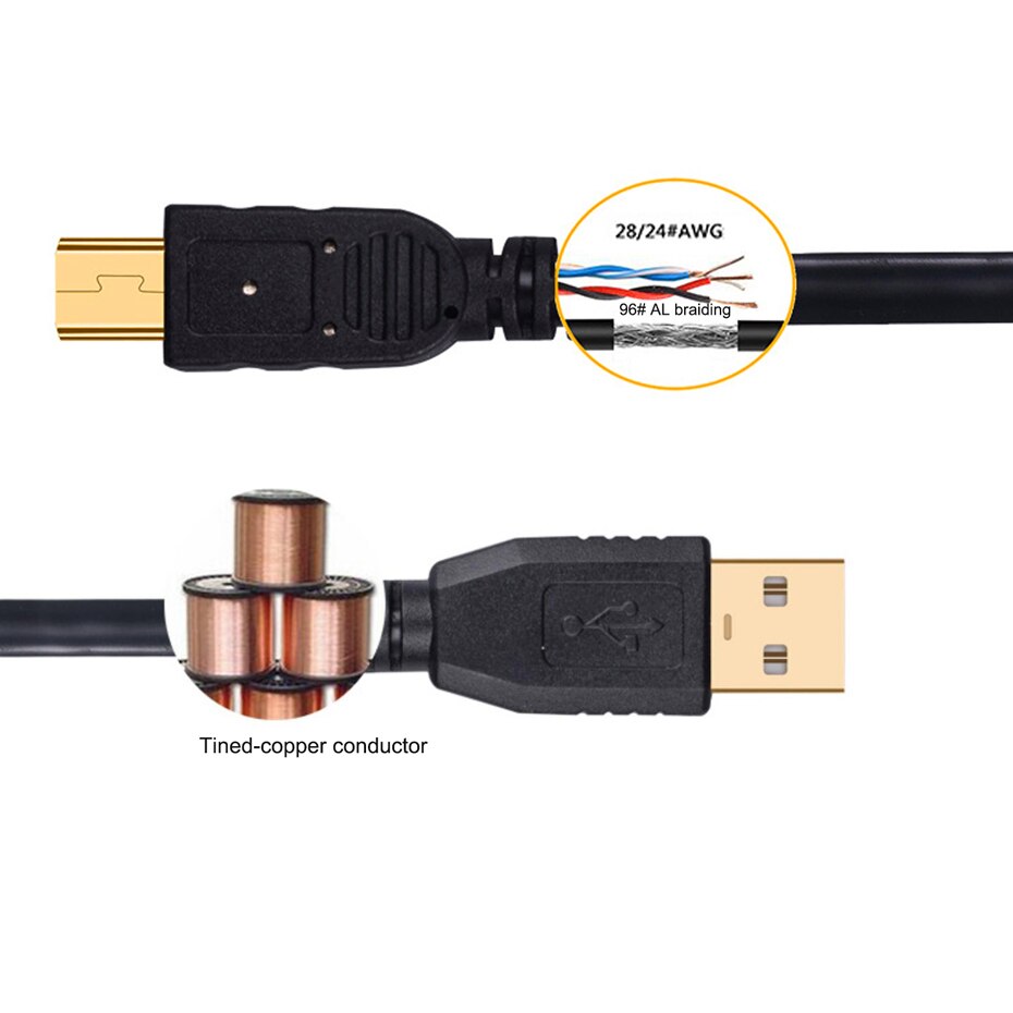 USB Mini USB cable 5M 3M Mini USB data sync chargi... – Grandado