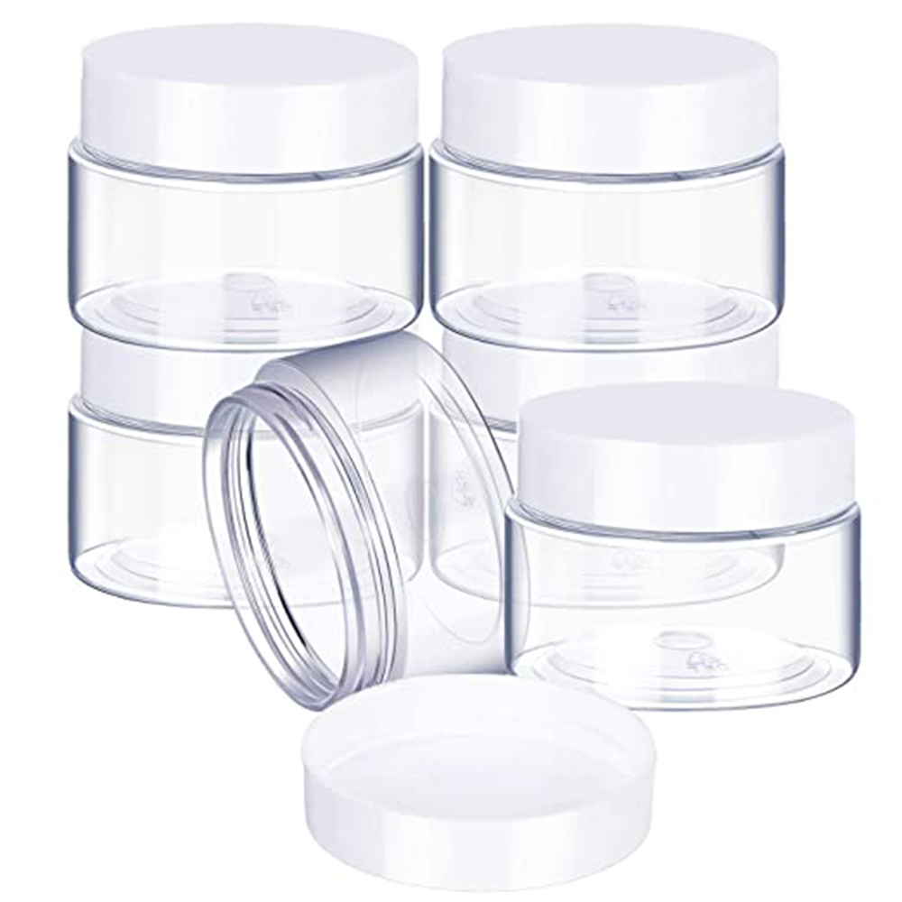 30ml/40ml/50ml/60ml/80ml Clear Plastic Jar with Li... – Vicedeal