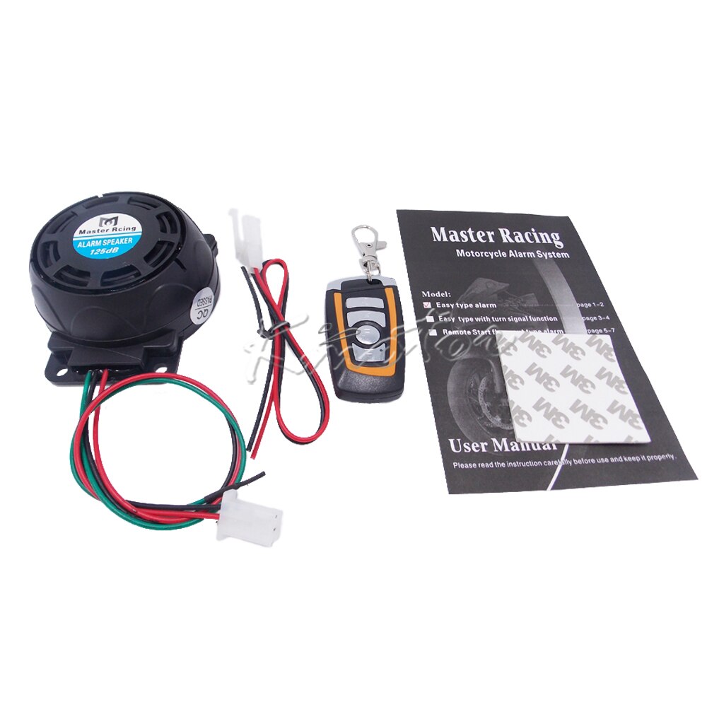 Universal Mini Motorcycle Alarm 125dB Remote Contr... – Vicedeal