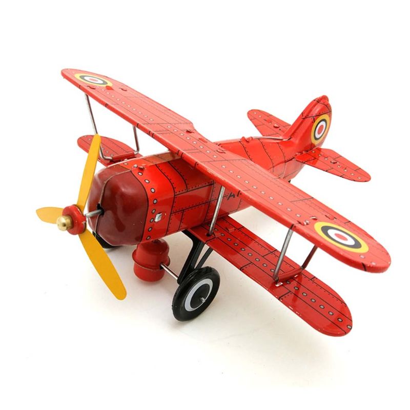 Vintage Mini Airplane Retro Metal Decorative Aircr... – Grandado