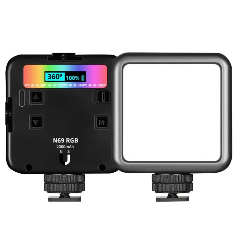 Mini lumière de photographie vidéo N69 LED RGB, pr... – Grandado