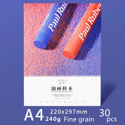 Paul Rubens 240G 30Sheets Oil Pastel Drawing Paper... – Vicedeal