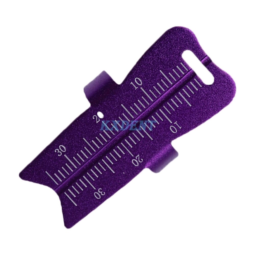 1pc Dental Ruler Aluminium Dentist Endodontic Fing... – Vicedeal