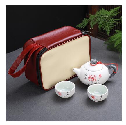 Portable Travel china tea set One tea pot two/four... – Grandado
